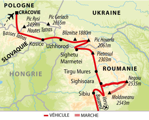 Voyage Roumanie : La grande traversée des Carpates | Huwans