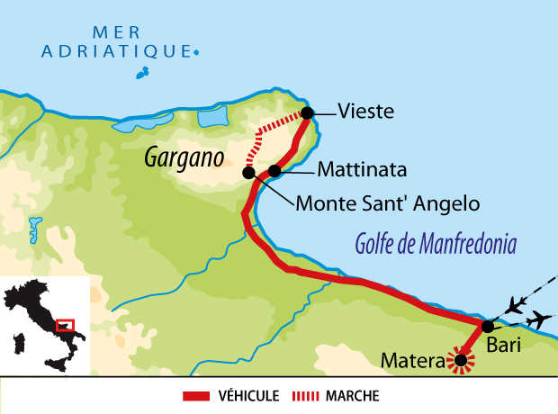 Voyage Italie : Le parc national du Gargano, Alberobello et Matera | Huwans