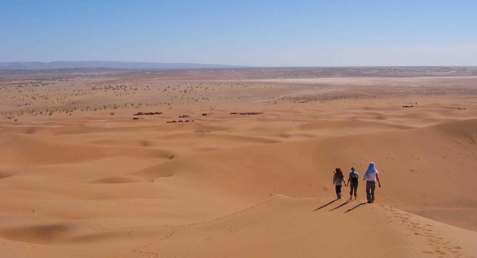 Maroc : séjour dans l'immense désert du Sahara